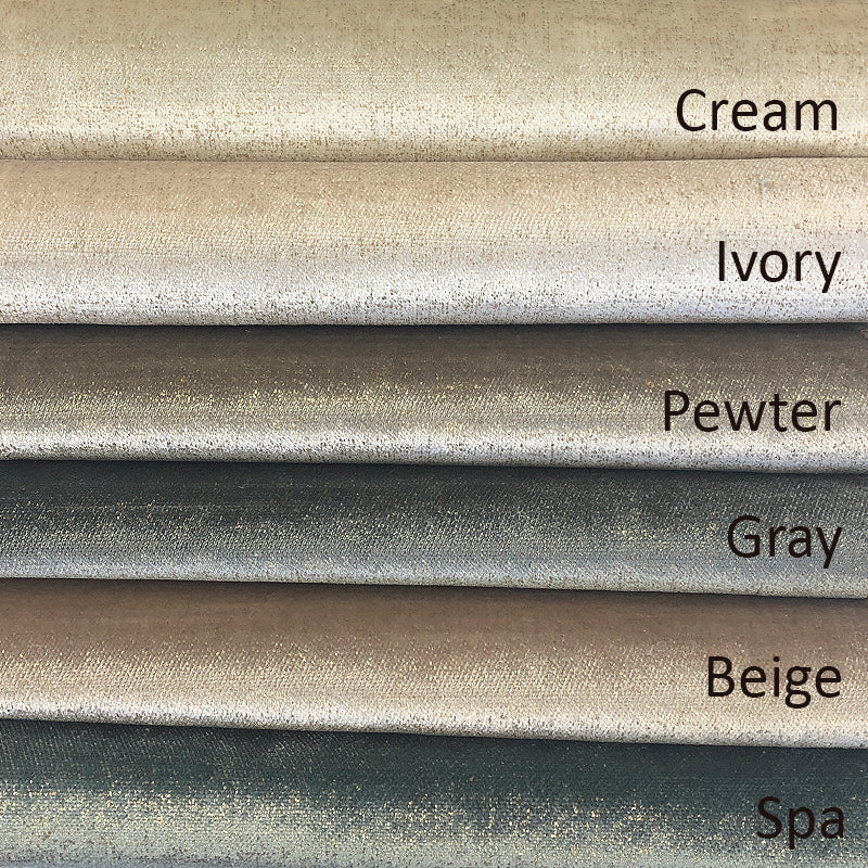 Metallic Drapery Fabric — Rodeo Home
