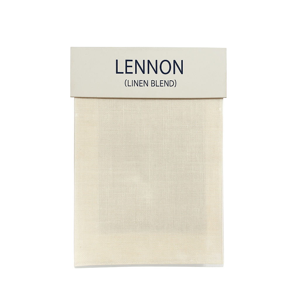 Lennon Fabric | Solid Linen Blend | Sample Book — Rodeo Home
